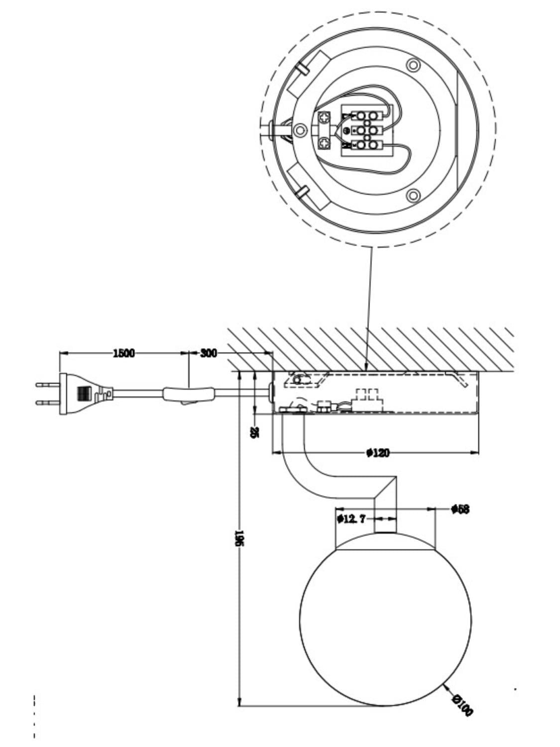 Mobil 12 vegglampe – Hos Haakon